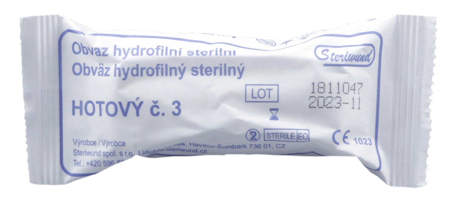 Obvaz hotový sterilní č. 3 | ŠTĚPAŘ